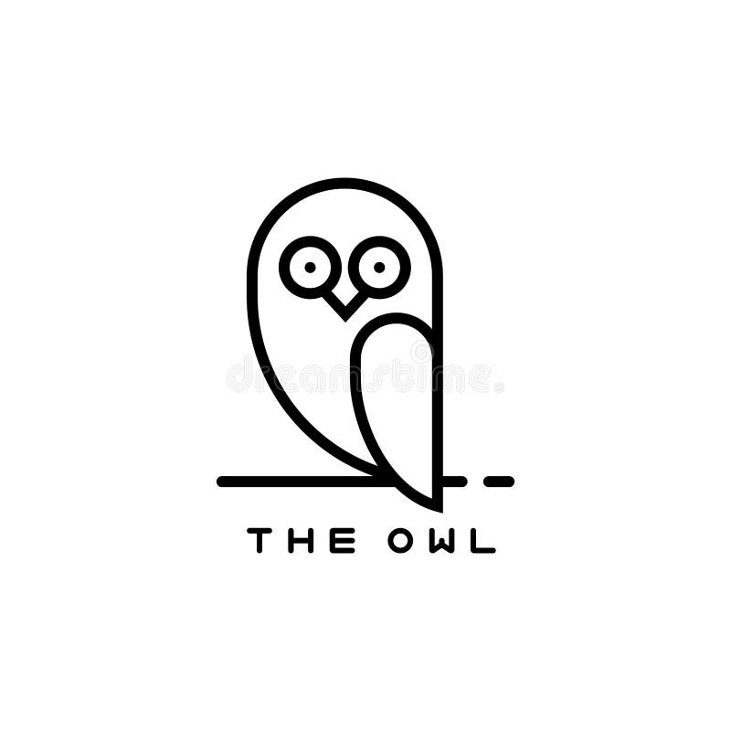 Vectorpictogram of Logo in Dunne Lijnstijl Vector Illustratie ...