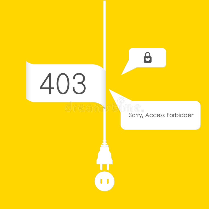 Error 403 Stock Illustrations – 96 Error 403 Stock Illustrations ...