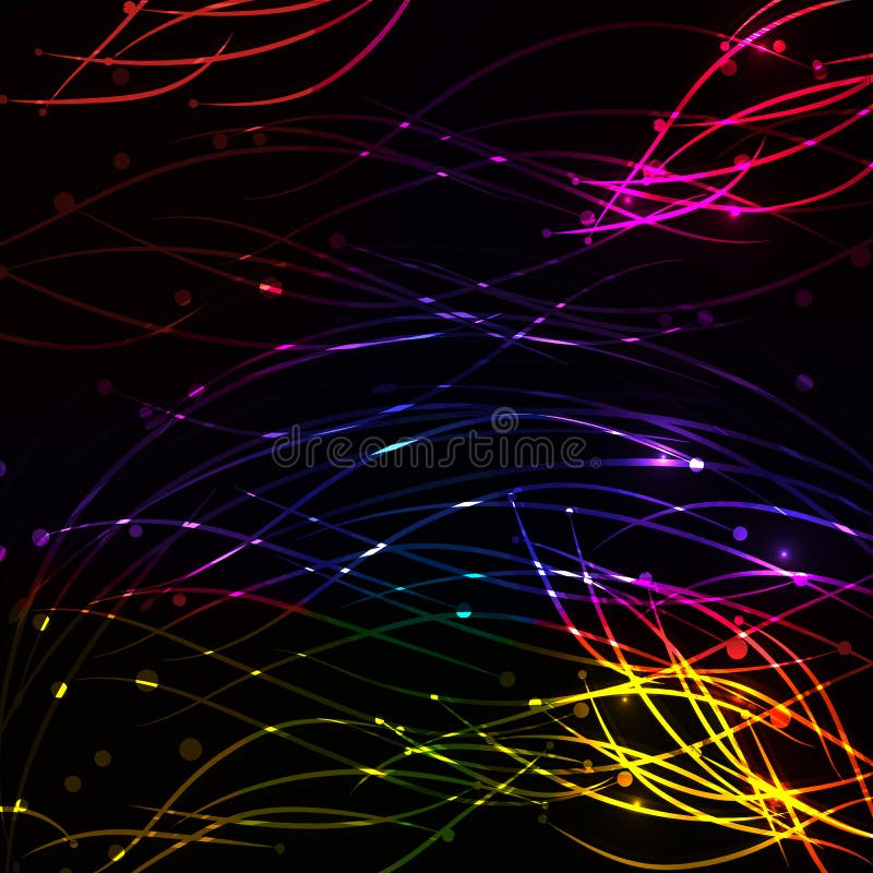 Vectors Background Abstract Line Light Colorful Stock Vector ...