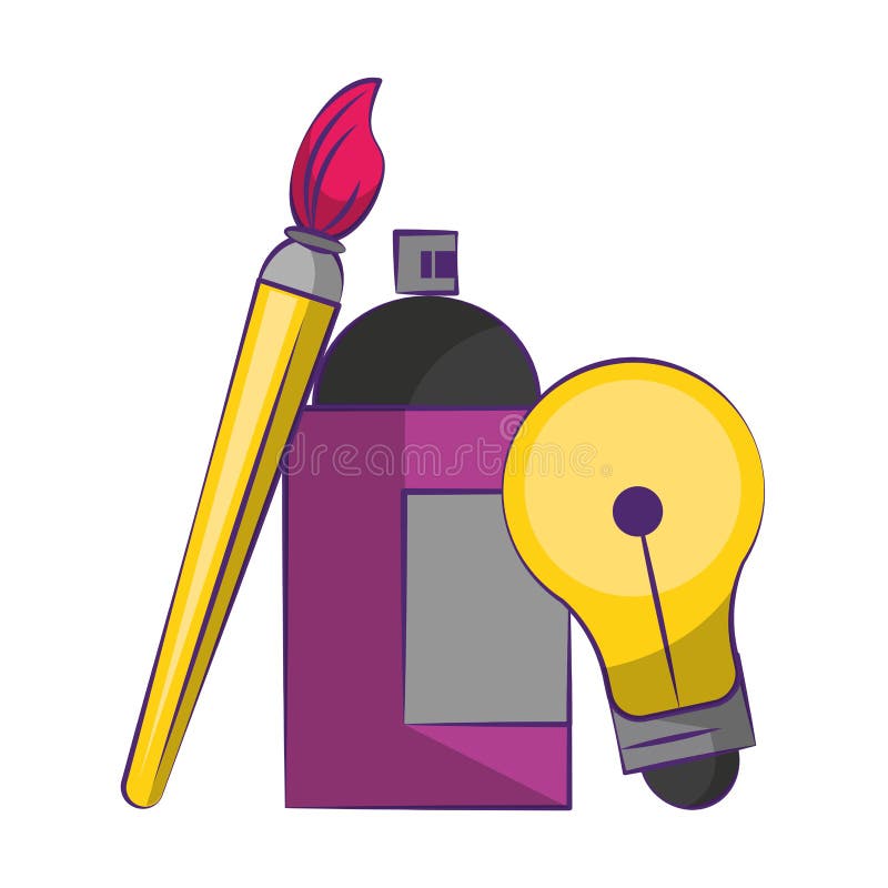 Vectors and Graphic Design Digital Tools Stock Vector - Illustration of ...