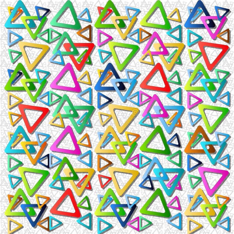 Vectors Rounded Triangle Abstract Background Stock Vector ...