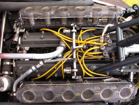 Vee engine stock photo. Image of dials, cockpit, injection - 12525916