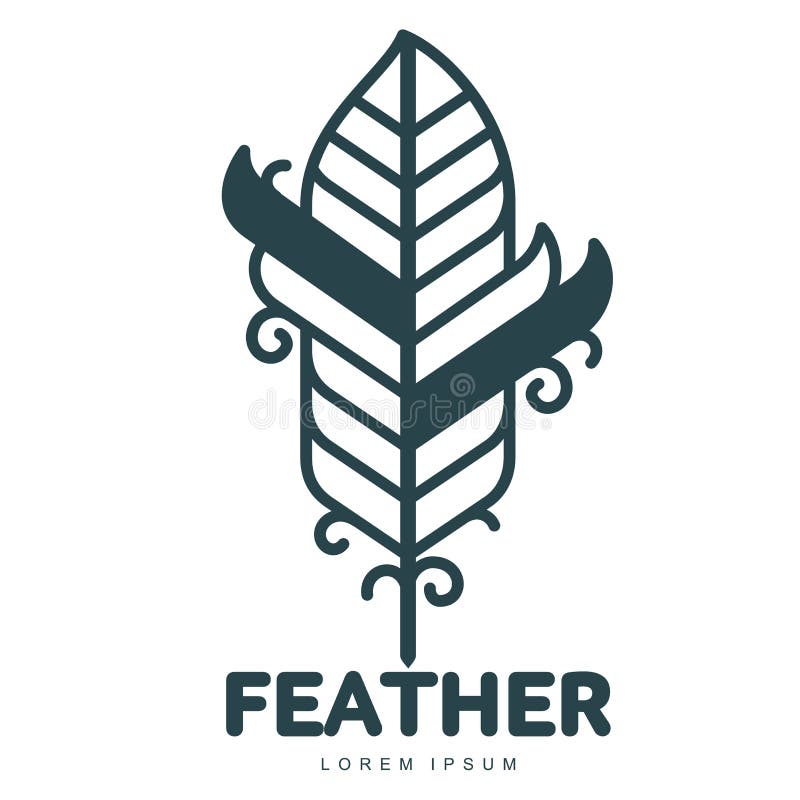 Veer Logo Template stock illustratie. Illustration of geïsoleerd - 87748667