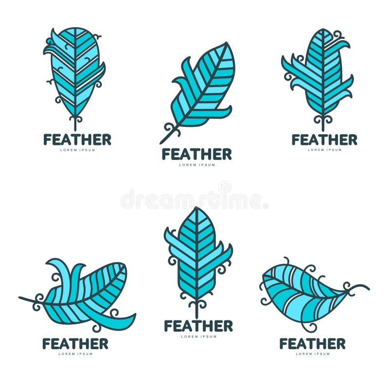 Veer Logo Template stock illustratie. Illustration of achtergrond ...