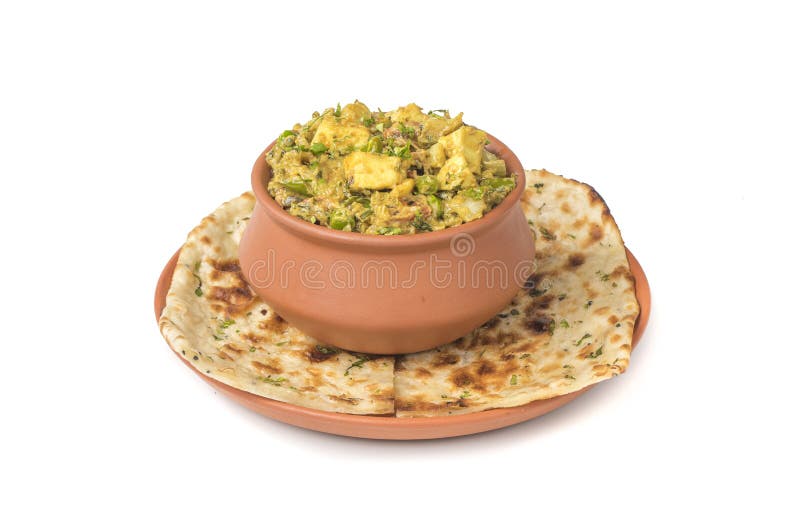 Veg Jaipuri curry stock photo. Image of indian, naan - 153514900