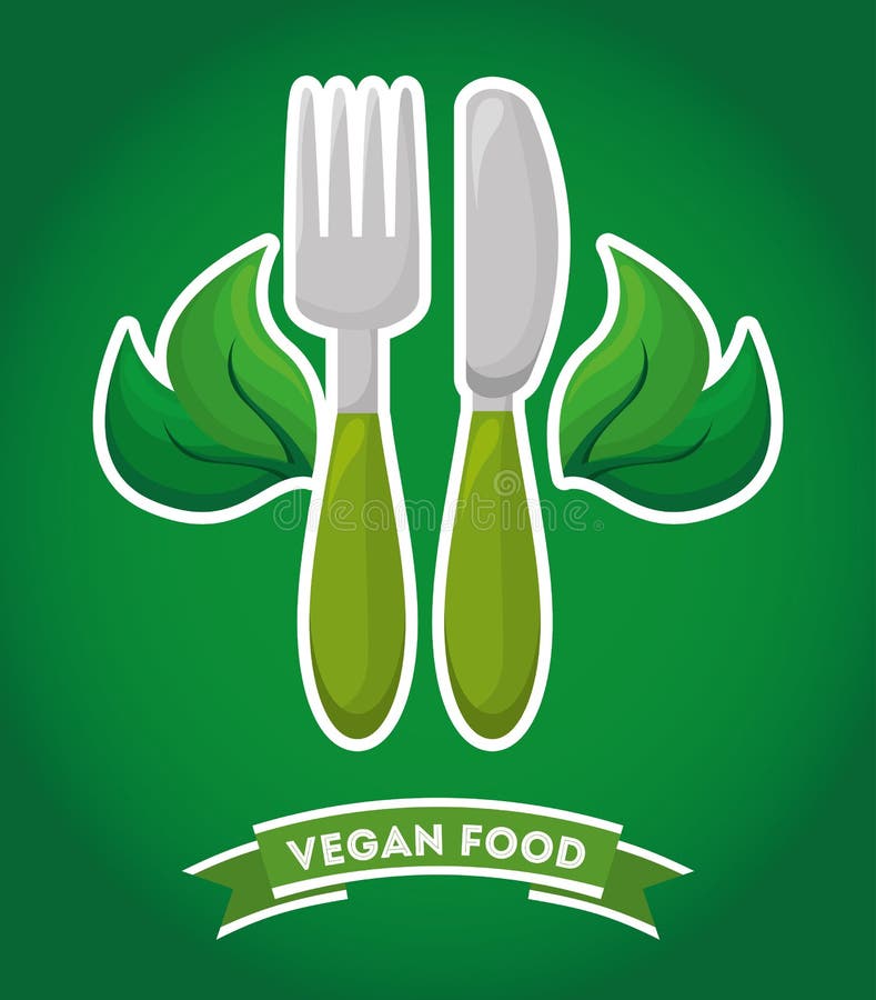 Vegan food stock vector. Illustration of healthy, green - 50797322