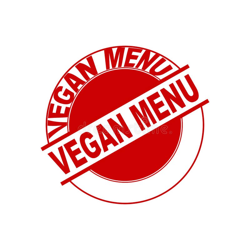 Menu Logo on a White Background. Vector Illustration Stock Vector ...