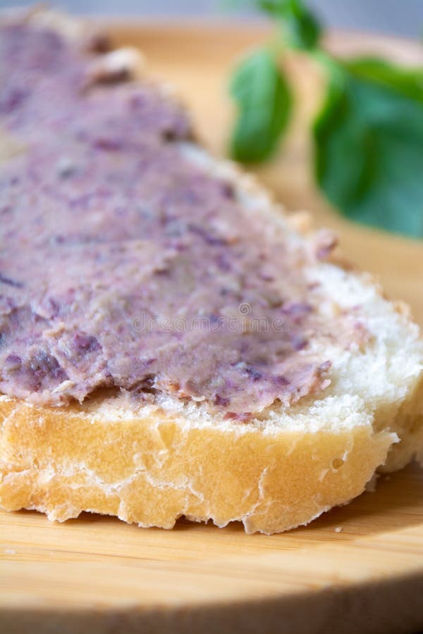 Vegan Protein Packed Bean Pate Paste Spread Sandwich Stock Image ...