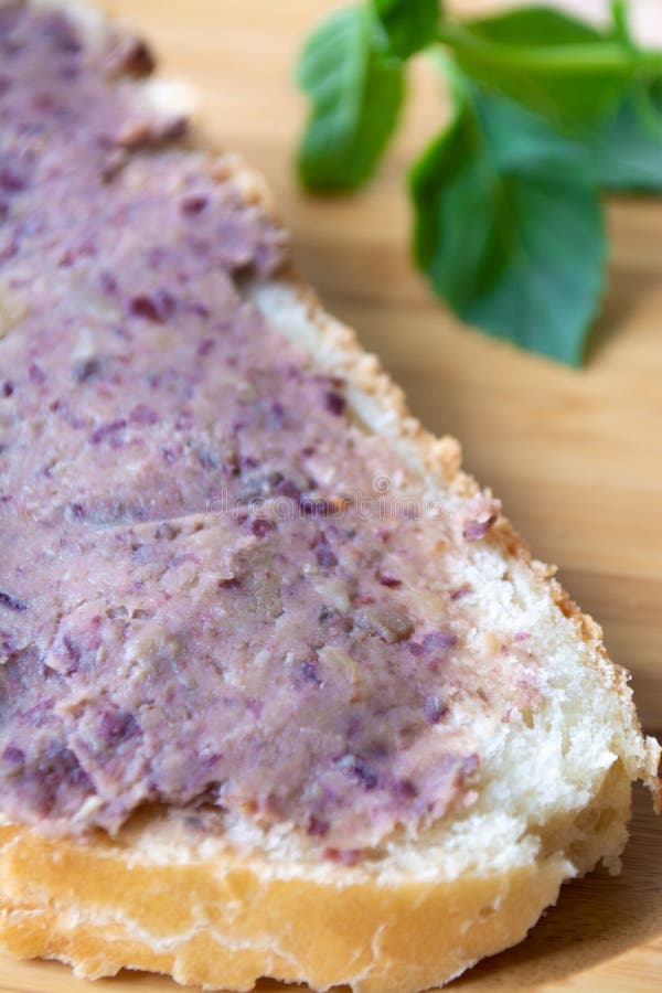 Vegan Protein Packed Bean Pate Paste Spread Sandwich Stock Image ...