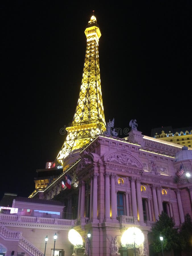 The Vegas nigth editorial photography. Image of person - 64102832