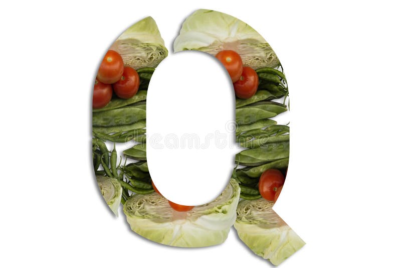 Vegetable Alphabet Letter T. Vegetable Letters Concept for Design ...