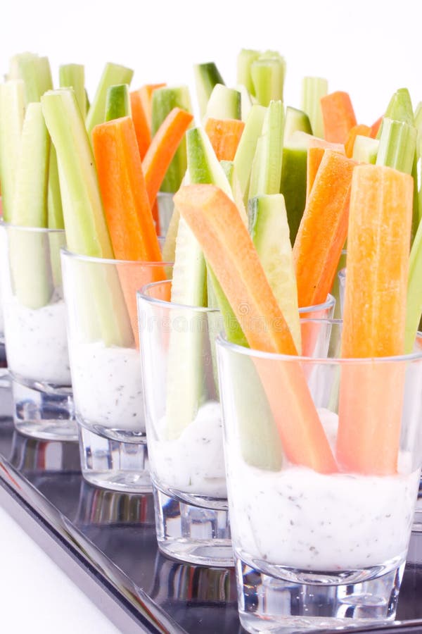 Vegetable Appetizers with Spices on a Set Table Stock Photo - Image of ...