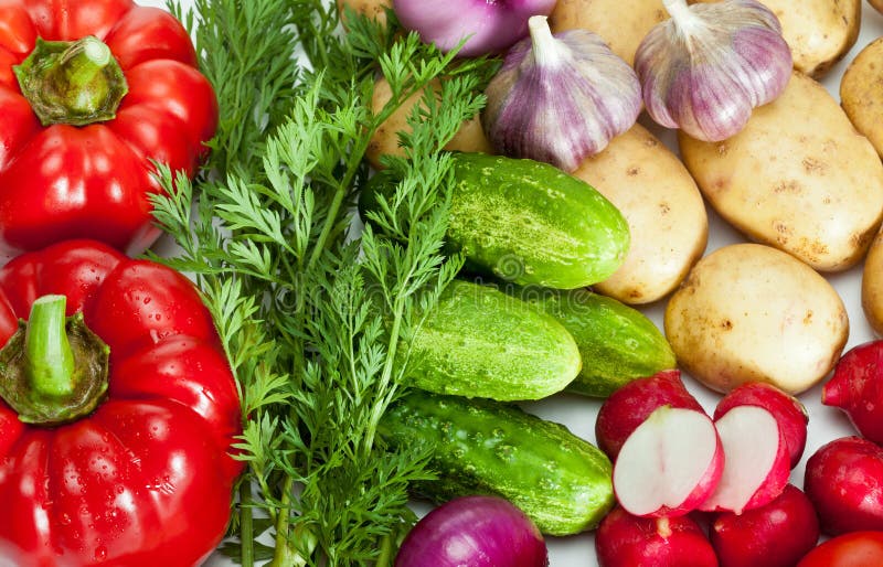 Vegetable assortment stock image. Image of harvest, health - 26701547