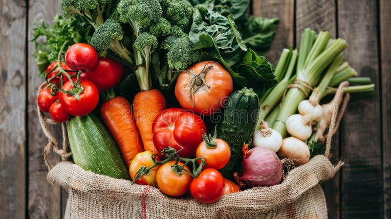 The Vegetable Bag is Made from Eco-friendly Materials and is Reusable ...