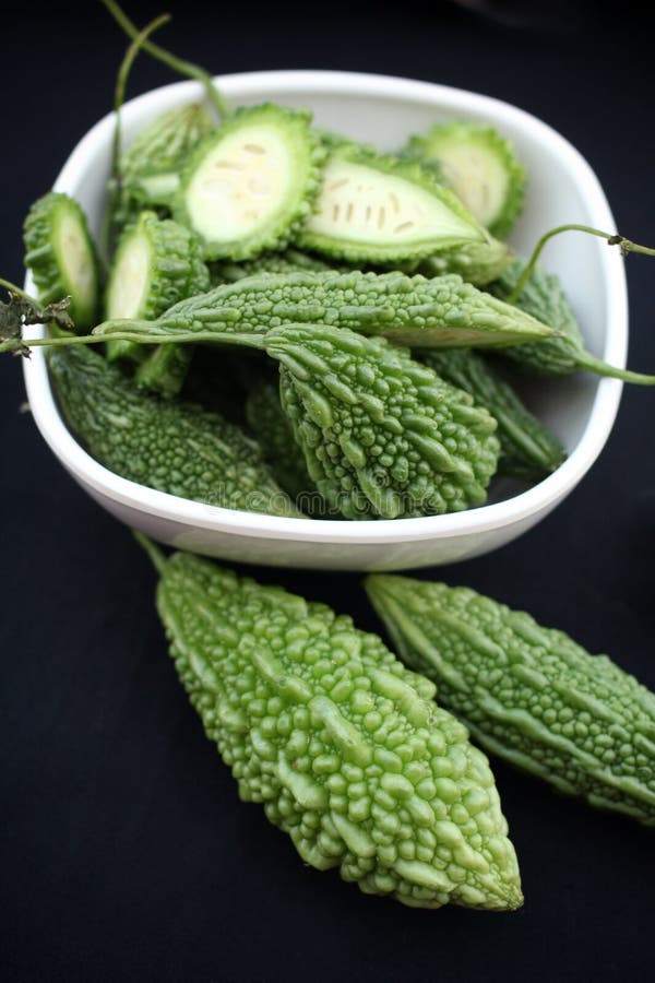 Vegetable bitter melon. stock image. Image of diet, fruit - 35354151