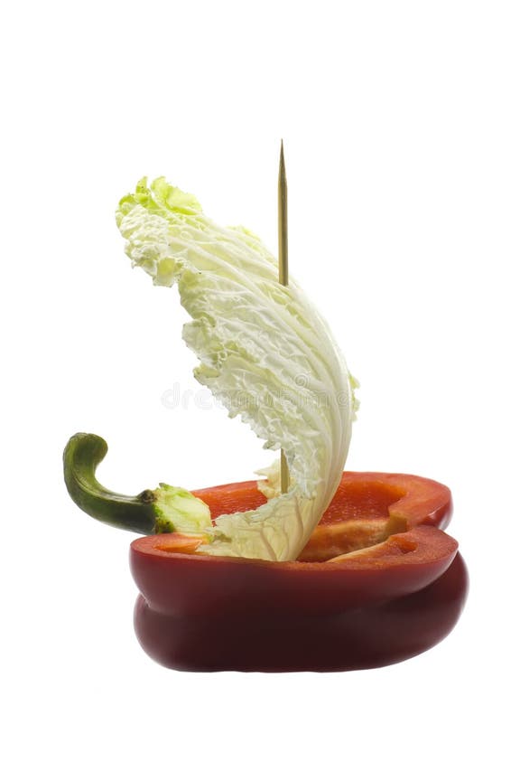 Vegetable boat stock image. Image of stick, sailing, food - 13529657