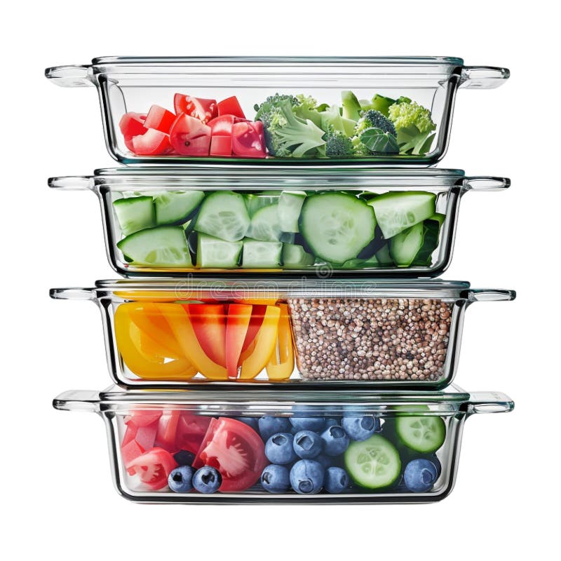 Vegetable Boxes Stack on Transparent Background - Ai Generated Stock ...