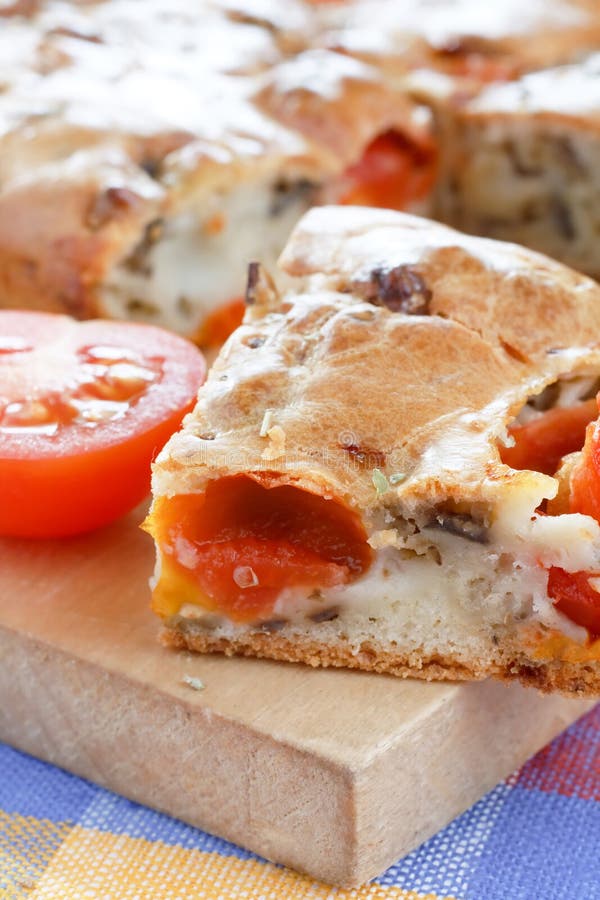 Vegetable cake stock image. Image of board, heavy, leek - 10814921