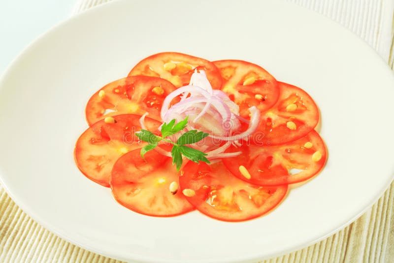 Vegetable Carpaccio stock image. Image of white, healthy - 27560719