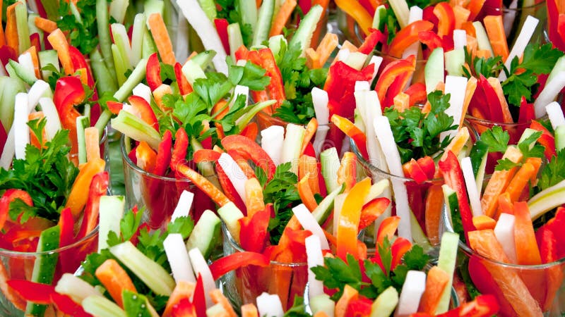 Vegetable Cups stock photo. Image of organic, appetizers - 22480052