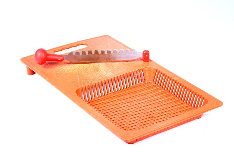 Vegetable Cutter with Various Nozzles. Standing on the Tabletop Stock ...