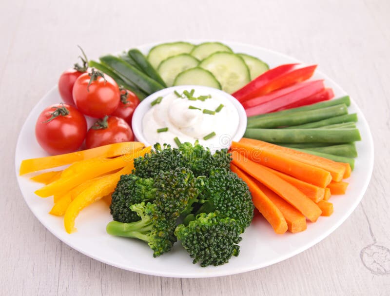 Vegetable and dip stock image. Image of stick, recipe - 30834037
