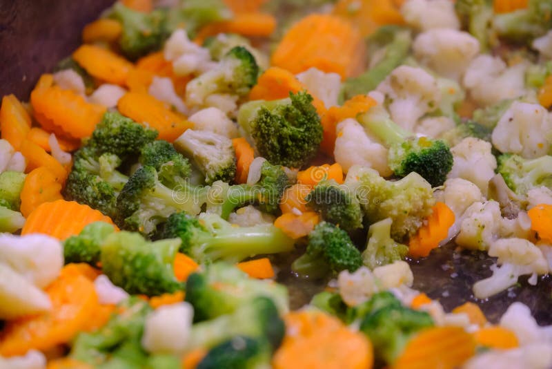 Roasted vegetables stock photo. Image of closeup, food - 12336948