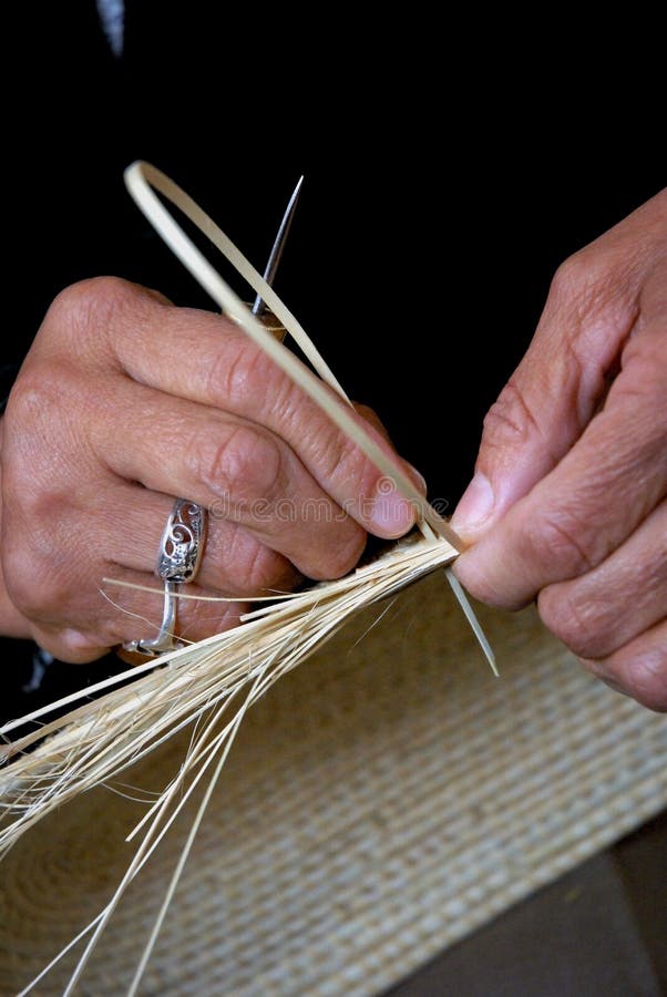Vegetable Fiber Artisan Fabric Stock Image - Image of conditioning ...