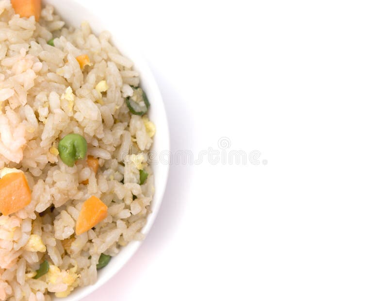Vegetable Fried Rice stock image. Image of restaurant - 120518137