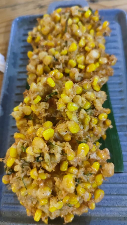 Vegetable fritter corn stock photo. Image of vegetable - 263502980