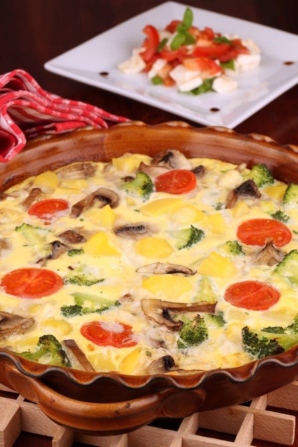 Vegetable gratin stock image. Image of bake, meal, potato - 13893433