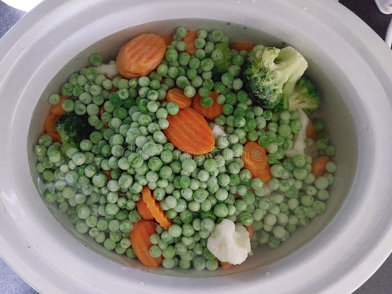 Vegetable Hotpot Ready To Cook Stock Photo - Image of broccoli ...