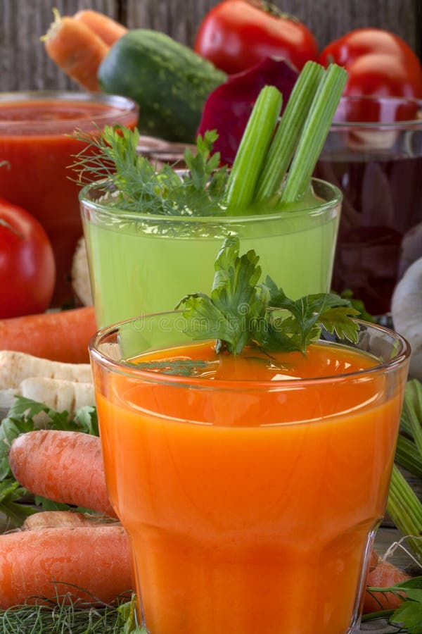 Vegetable juices stock photo. Image of green, beverage - 42258144