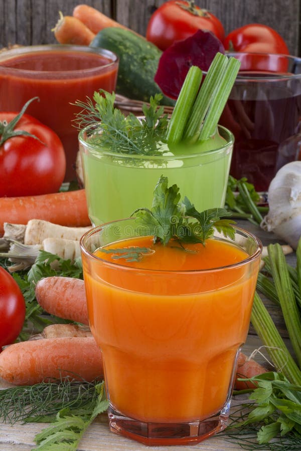 Vegetable juices stock image. Image of green, fresh, liquid - 43513027