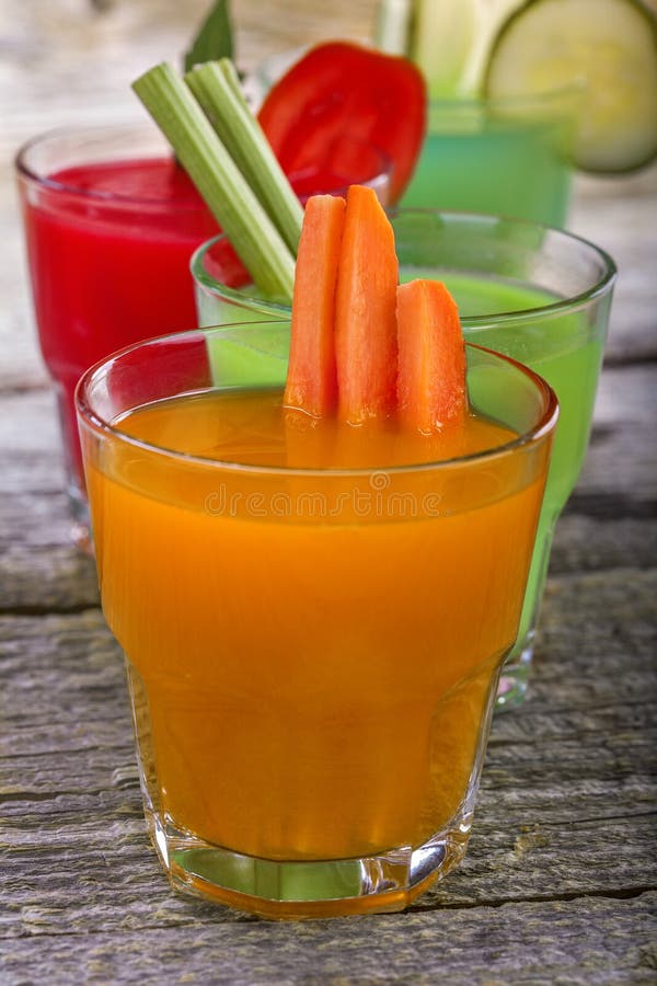 Vegetable juices stock image. Image of fresh, colorful - 42342499