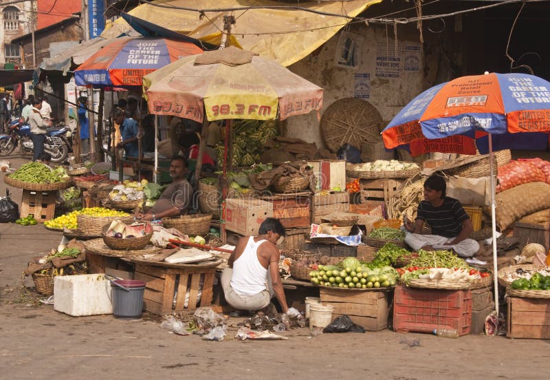 Vegetable Market in St. Croix US Virgin Islands Caribbean Editorial ...