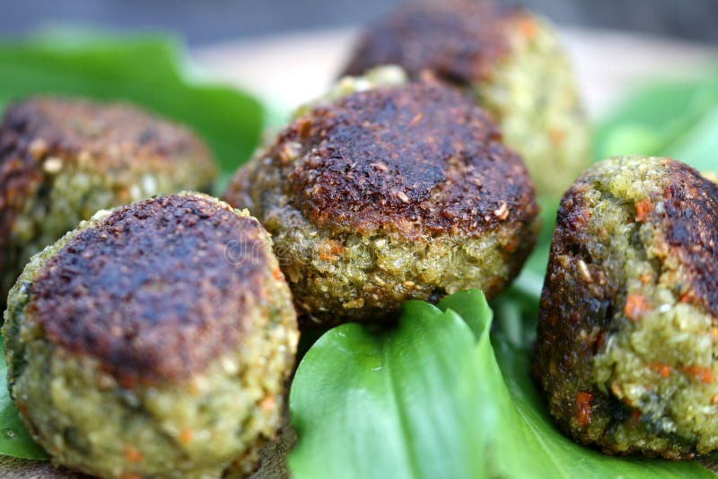 Vegetable patties stock photo. Image of leeks, meatless - 53712908