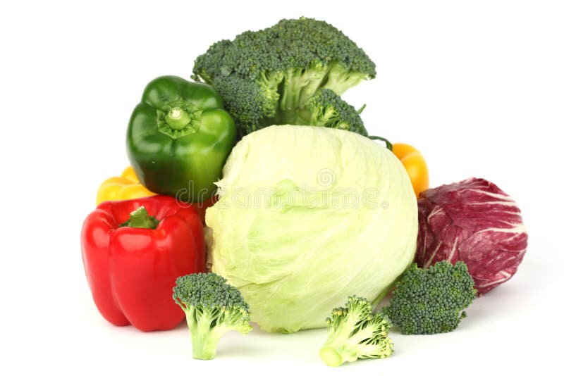 Vegetable pile stock photo. Image of fresh, lettuce, pepper - 22580790