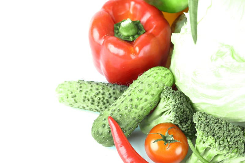 Vegetable pile stock photo. Image of fresh, lettuce, pepper - 22580790
