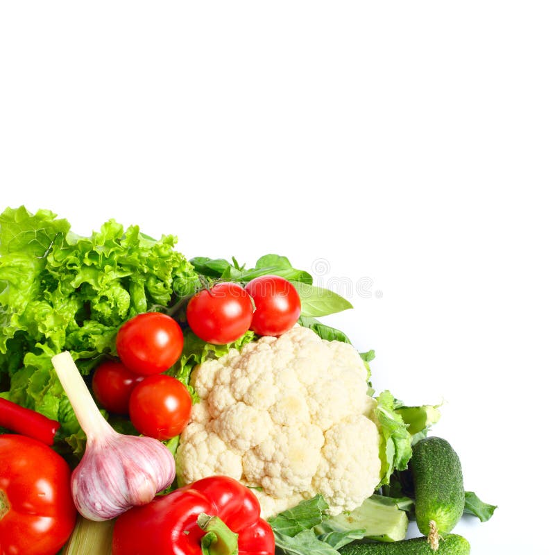 Vegetable pile stock photo. Image of fresh, lettuce, pepper - 22580790