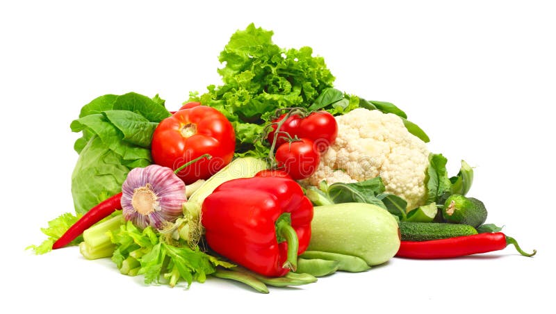 Vegetable pile stock photo. Image of fresh, lettuce, pepper - 22580790