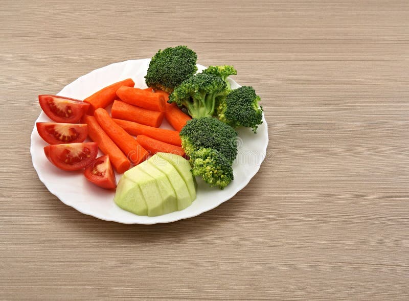 Vegetable plate stock photo. Image of cuisine, gourmet - 67809474