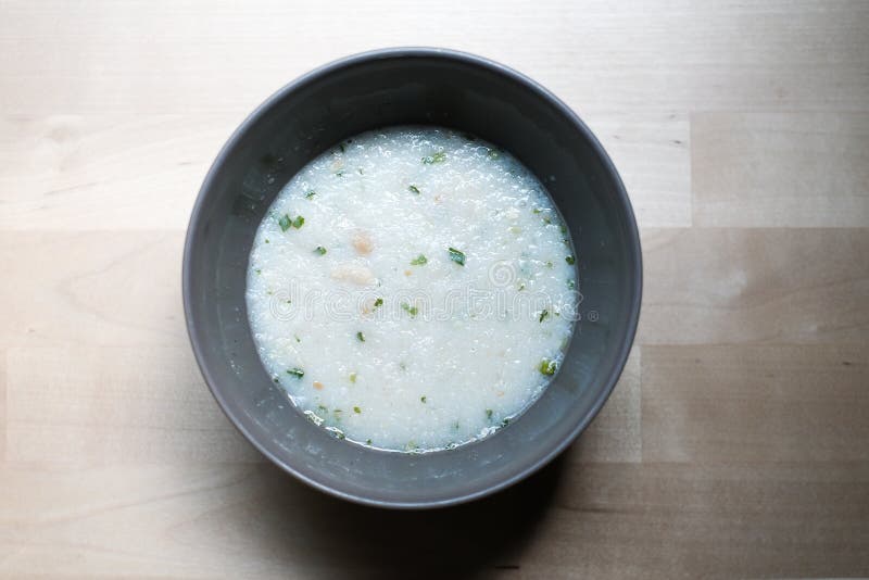 Vegetable Porridge and Chicken Made by Boiling Stock Photo - Image of ...