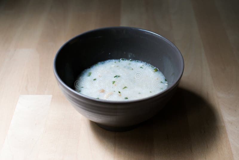 Vegetable Porridge and Chicken Made by Boiling Stock Photo - Image of ...