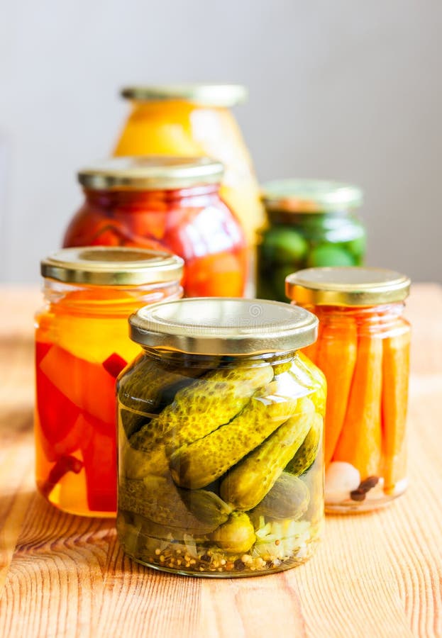 Vegetable preserves stock image. Image of preserve, homemade - 42091857