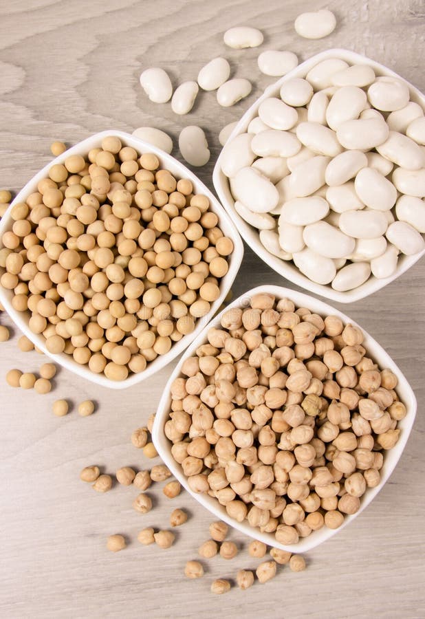 Vegetable Protein, Legume Seeds. Conception of Healthy Eating Stock ...