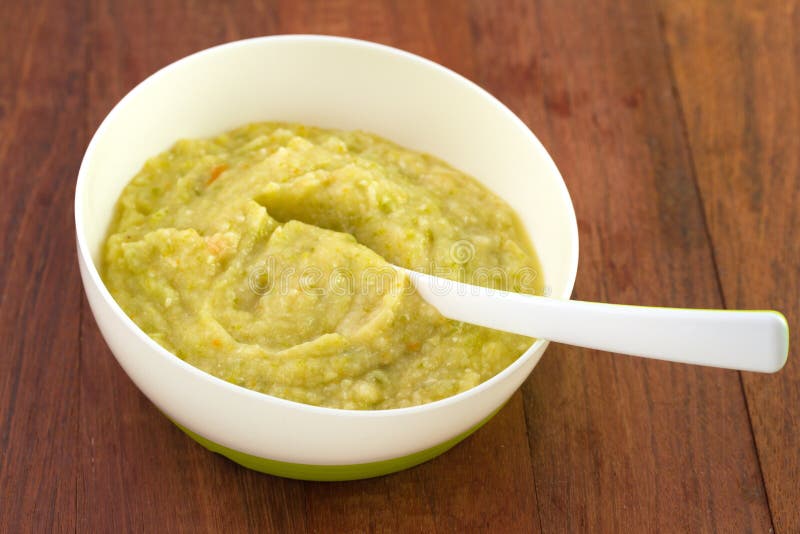 Vegetable pure stock image. Image of food, green, bowl - 47636717