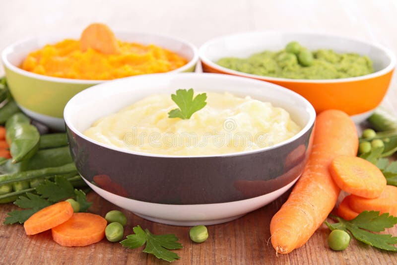 Vegetable puree stock image. Image of bean, gastronomy - 33144053