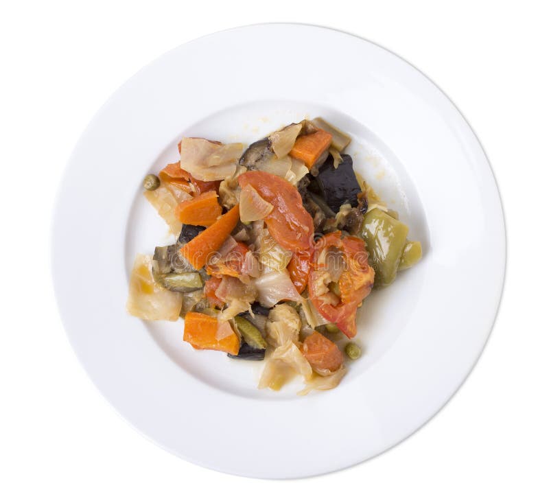 Vegetable ragout. stock photo. Image of cabbage, food - 112971642