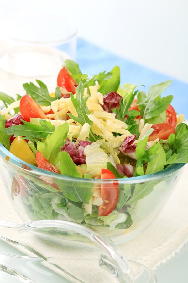 Vegetable salad stock image. Image of meatless, lunch - 11742249